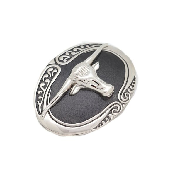 Unbranded | Accessories | Men Silver Rodeo Cowboy Western Belt Buckle ...